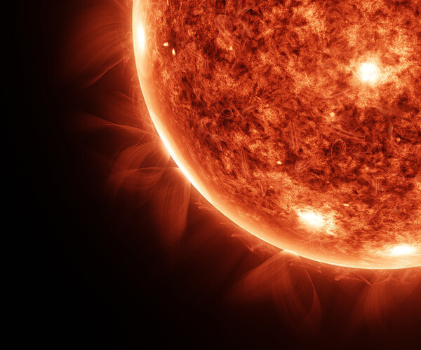 ArtStation - Red Giant Sun (Blender FX) | Resources