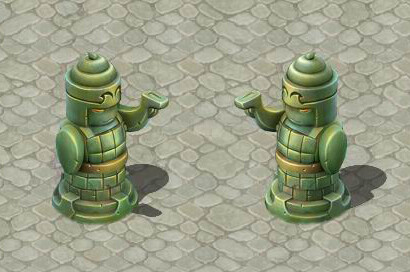 ArtStation - Cartoon version - statue man | Game Assets