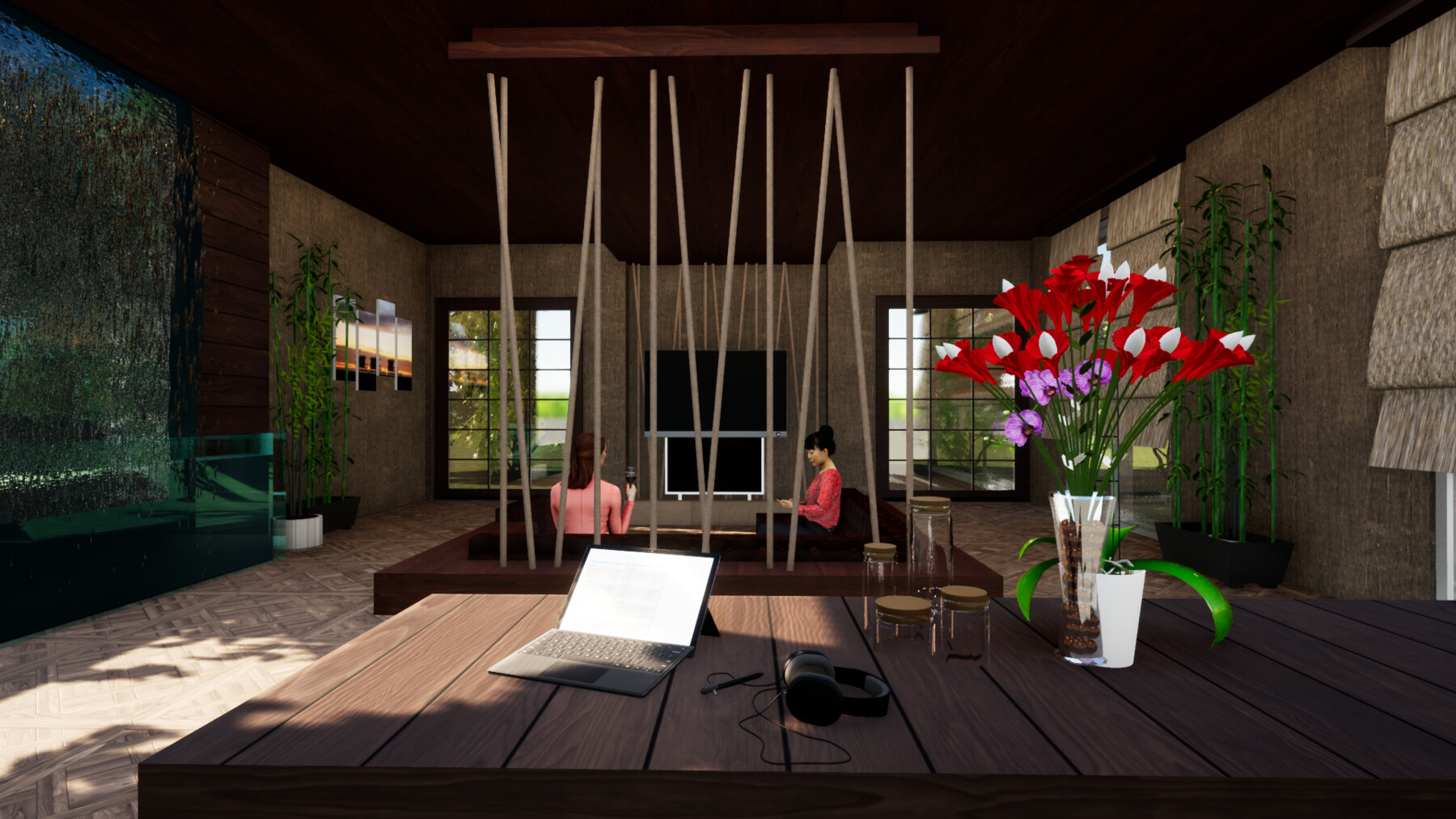 ArtStation - 3D Revit studio apartment interior design | Resources