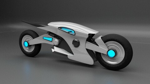 ArtStation - Sci-fi motorcycle | Resources