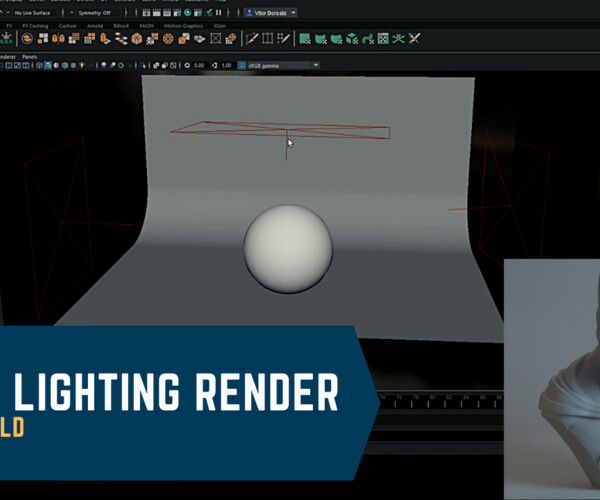 ArtStation - Studio Lighting Render - Maya/Arnold | Resources