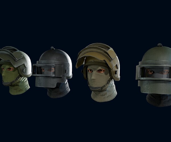 ArtStation - Heavy Helmet | Game Assets