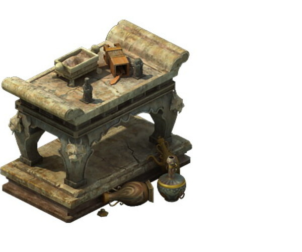 ArtStation - Game model - stone for the table | Game Assets