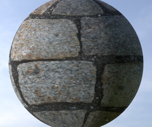 ArtStation - Stone Ground 6 PBR Material | Game Assets