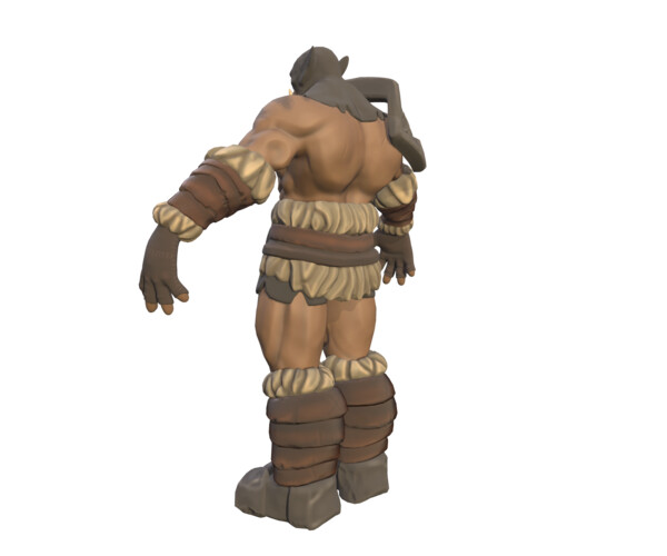 ArtStation - Stylized ork model | Game Assets