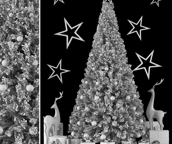 ArtStation - Christmas Tree 01 | Resources