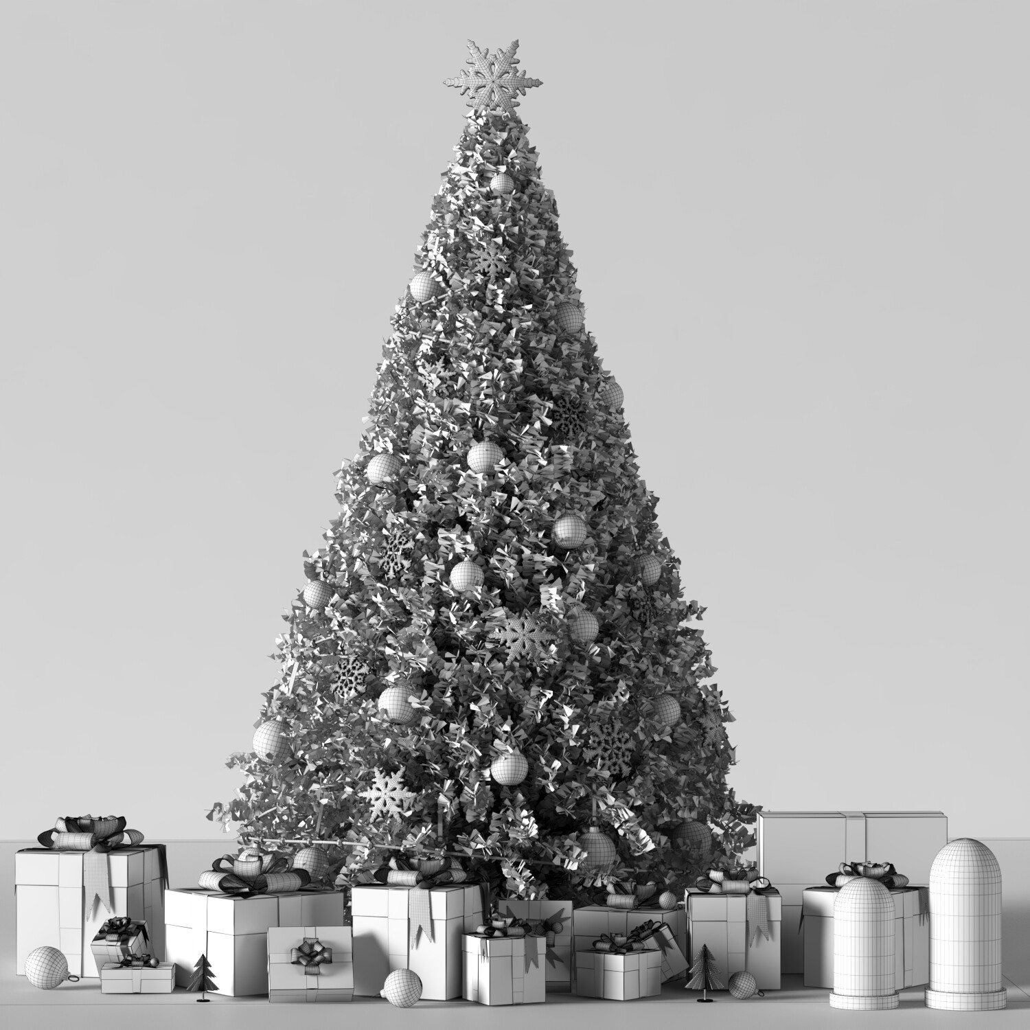 ArtStation - Christmas Tree 03 | Resources