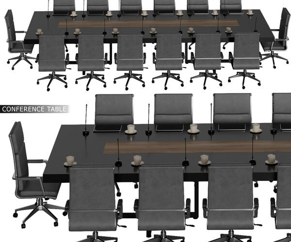 ArtStation - conference table 07 | Resources