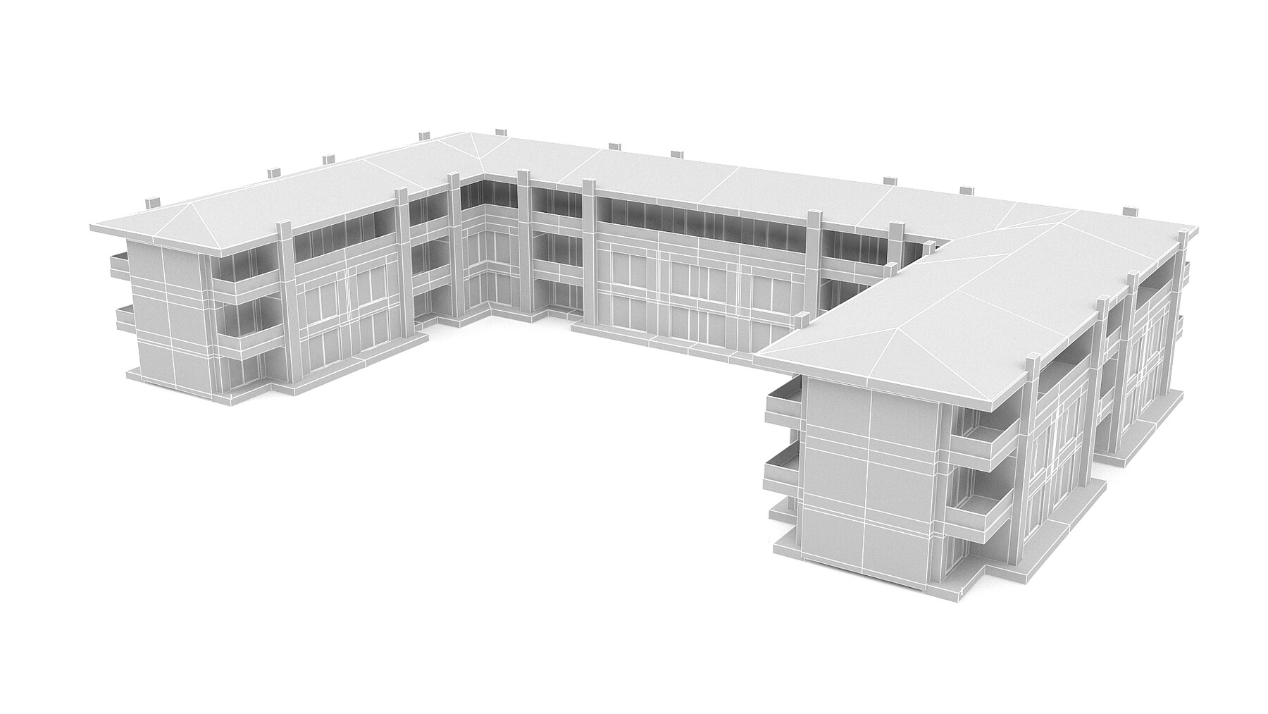 ArtStation - modern building 06 | Game Assets