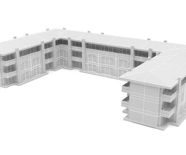 ArtStation - modern building 06 | Game Assets