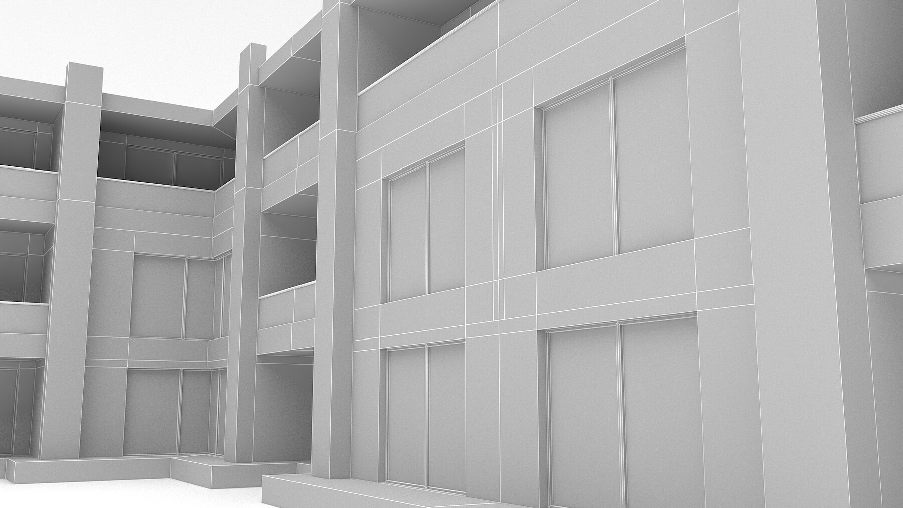 ArtStation - modern building 06 | Game Assets