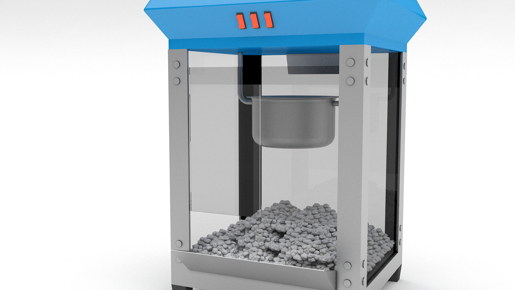 ArtStation - 3d popcorn machine | Game Assets