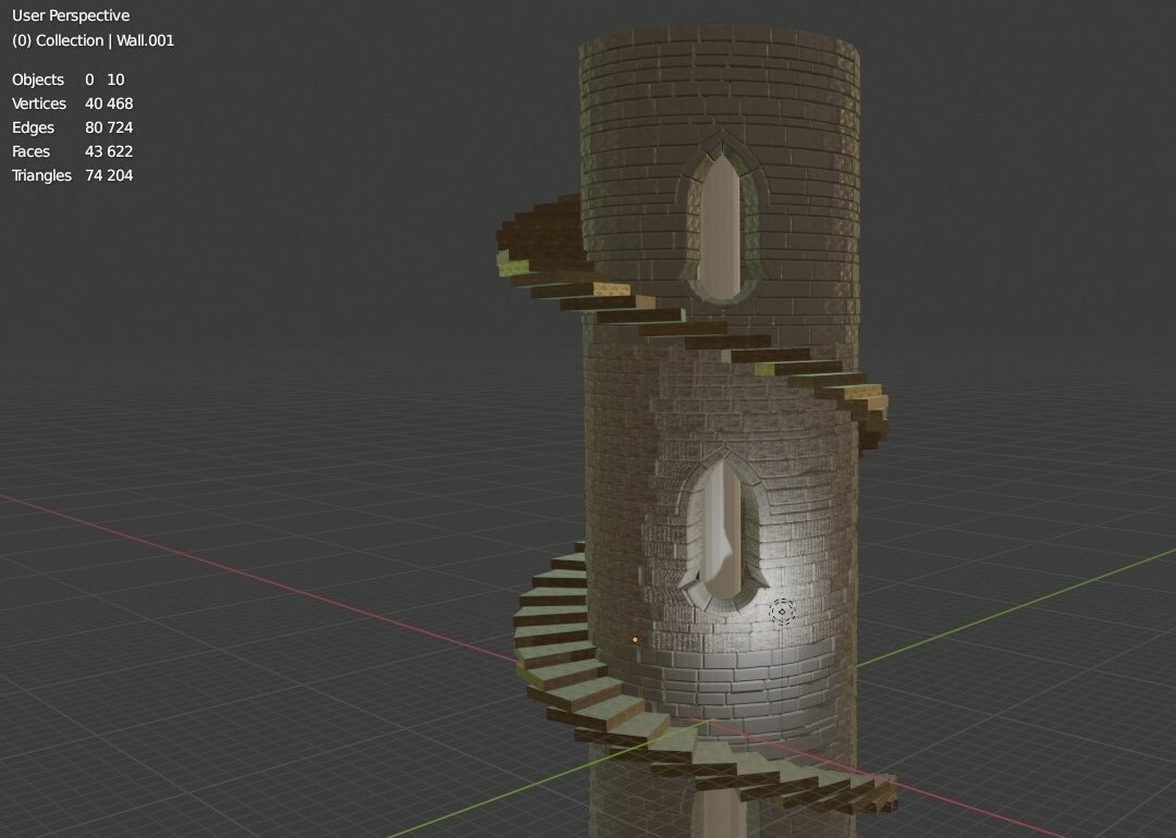 ArtStation - Alone Watch Tower | Game Assets