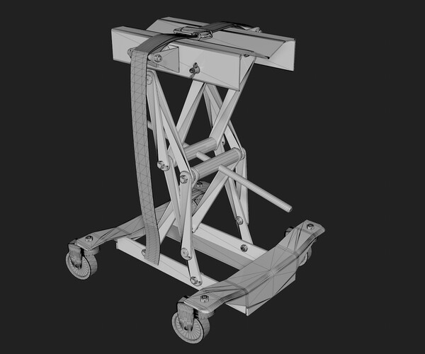 ArtStation - Three lifting trolleys | Resources