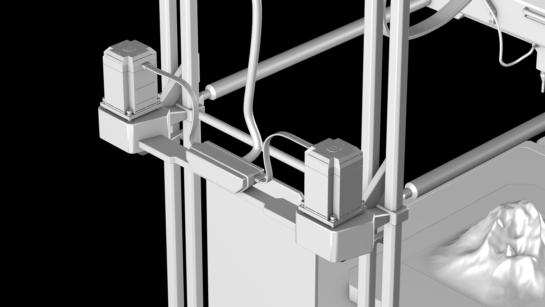ArtStation - Sci-fi 3D Printer (Large) | Resources