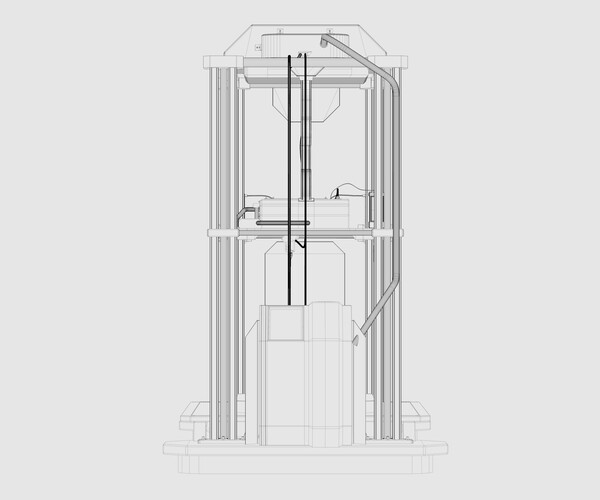 ArtStation - Sci-fi 3D Printer (Large) | Resources