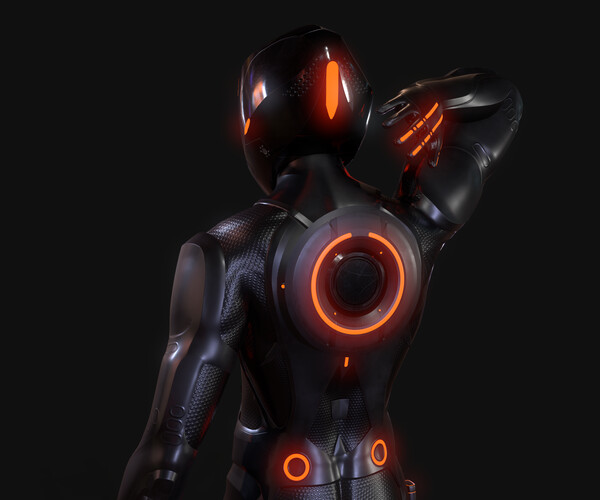 ArtStation - Rinzler and Tron - Tron: Legacy | Game Assets