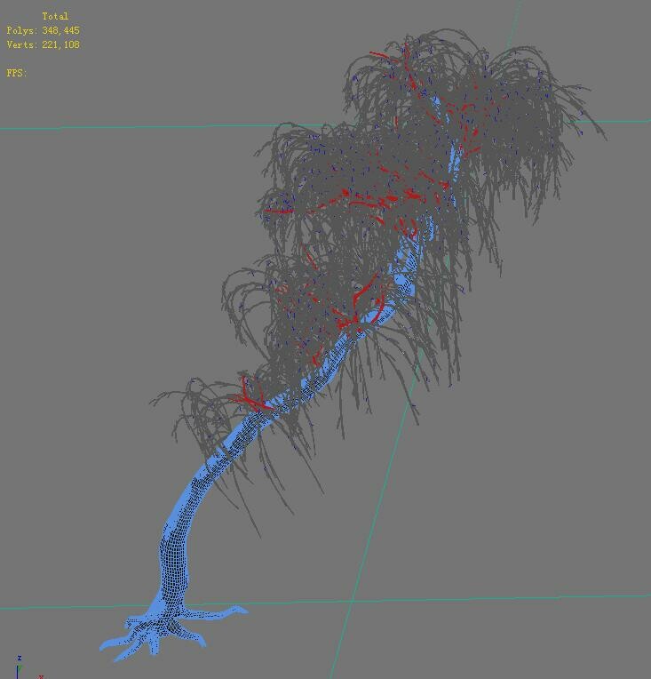 ArtStation - Winter snow - tree | Game Assets