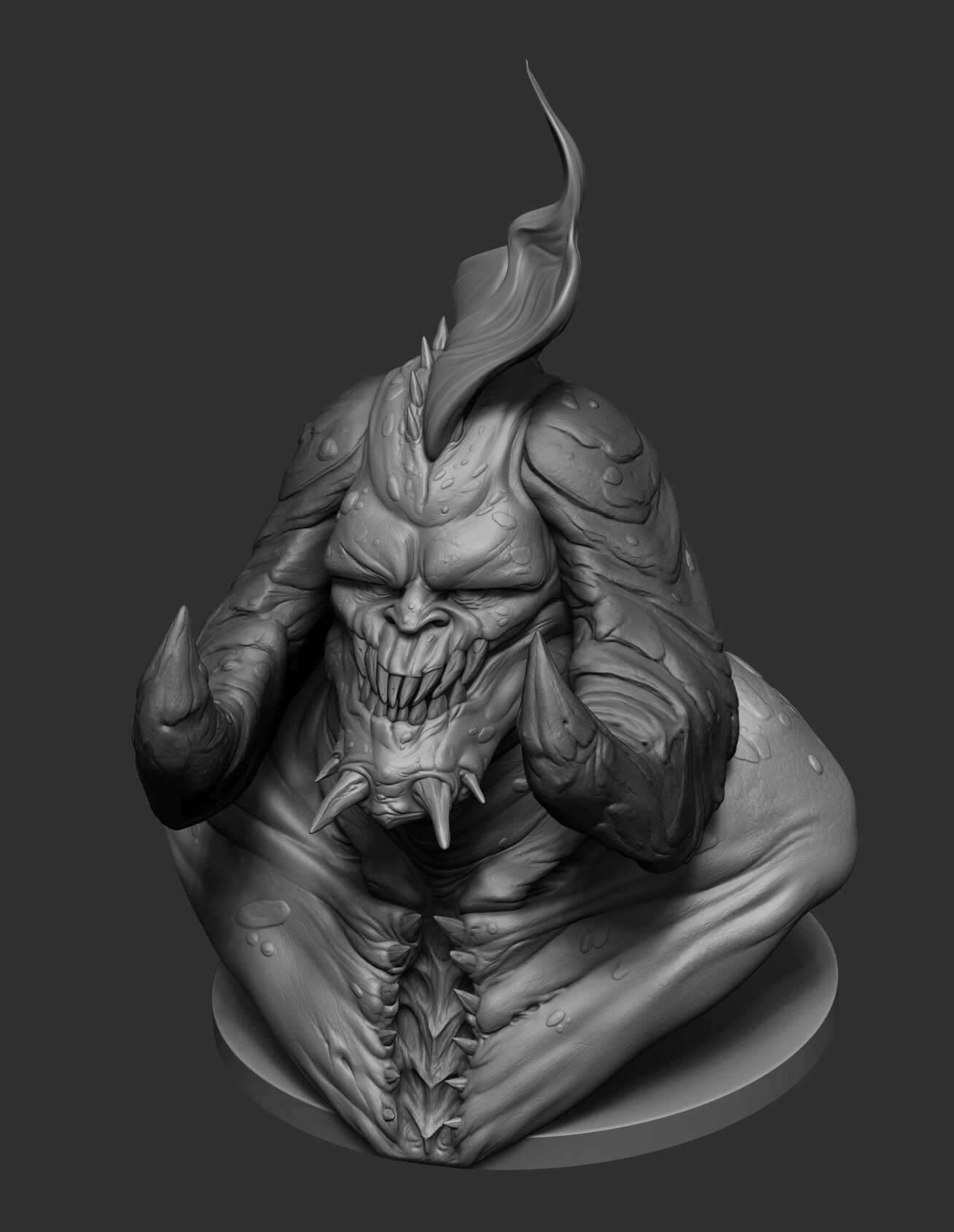 ArtStation - Swamp monster | Resources