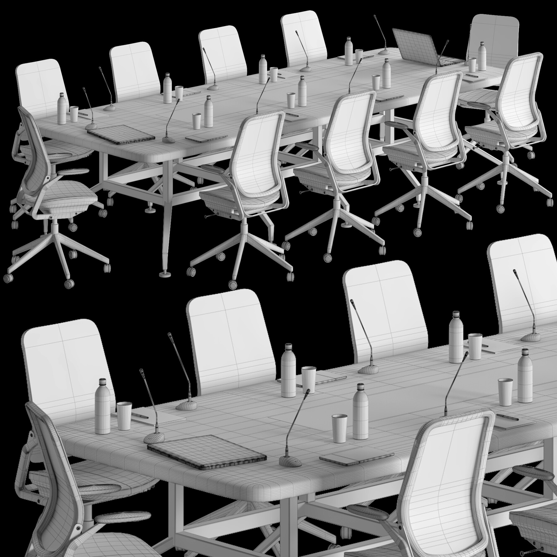 ArtStation - conference table 18 | Resources