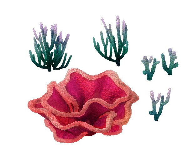 ArtStation - Game Model - Object Design - Tianjing Coral 04 | Game Assets