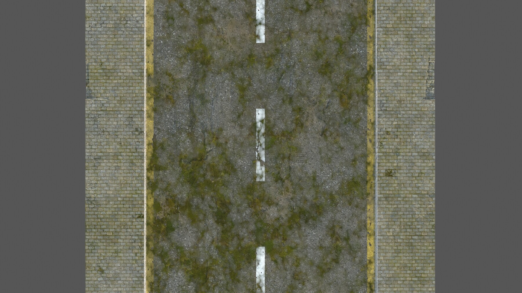 ArtStation - Abandoned street textures 4K | Resources