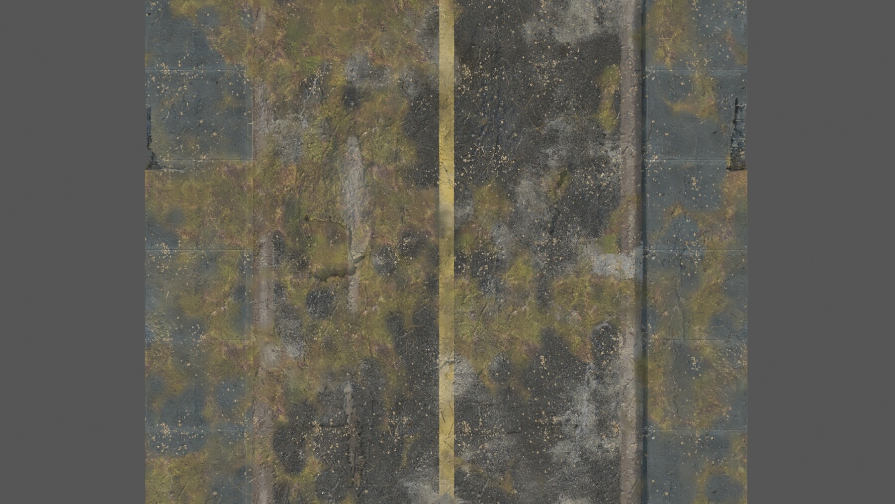 ArtStation - Abandoned street textures 4K | Resources