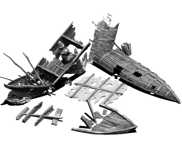 ArtStation - Submarine - Shipwreck 01 | Game Assets