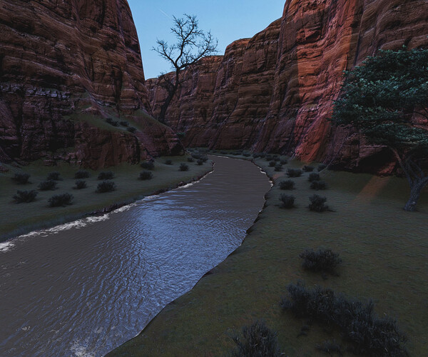 ArtStation - Canyon | Game Assets