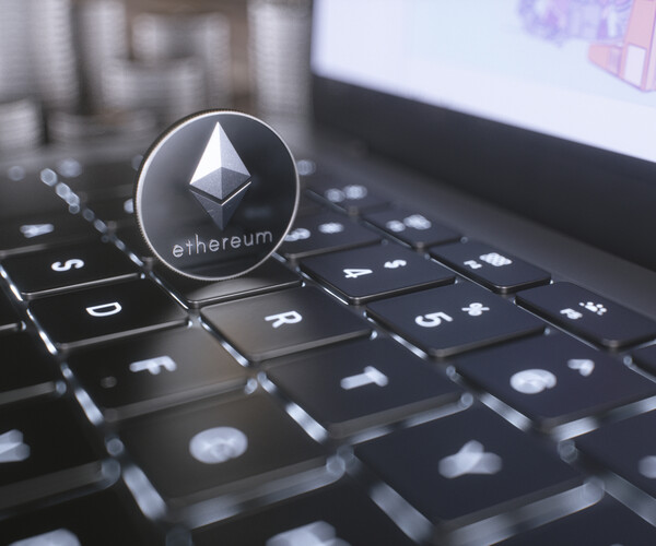 ArtStation - Ethereum 3D Model | Game Assets