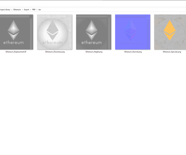 ArtStation - Ethereum 3D Model | Game Assets