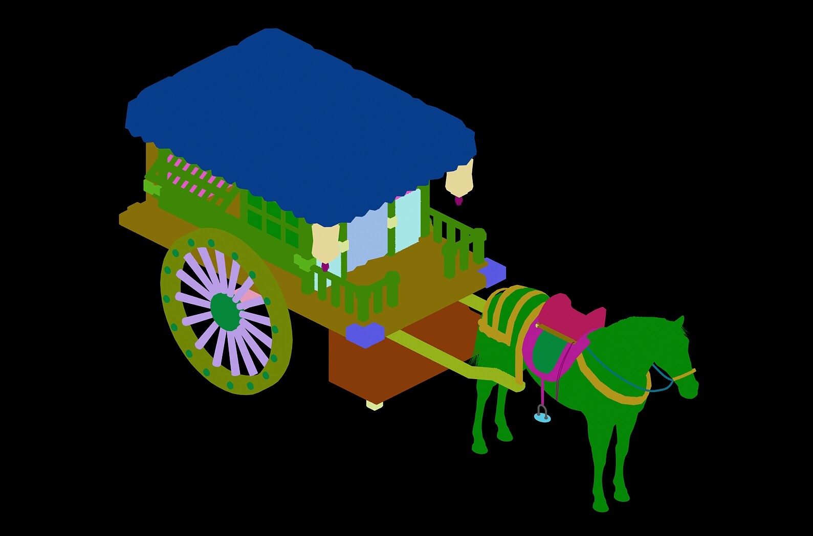 ArtStation - carriage 5357 | Game Assets