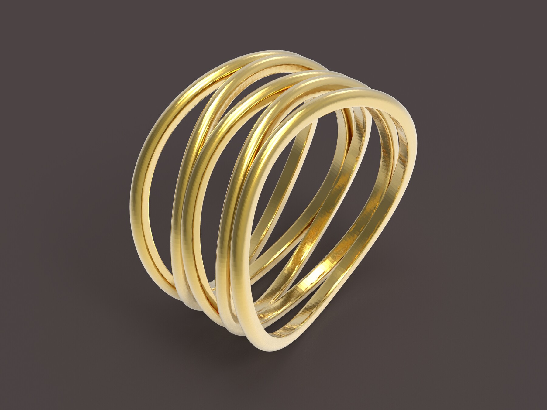 ArtStation - 5 hoops ring | Resources