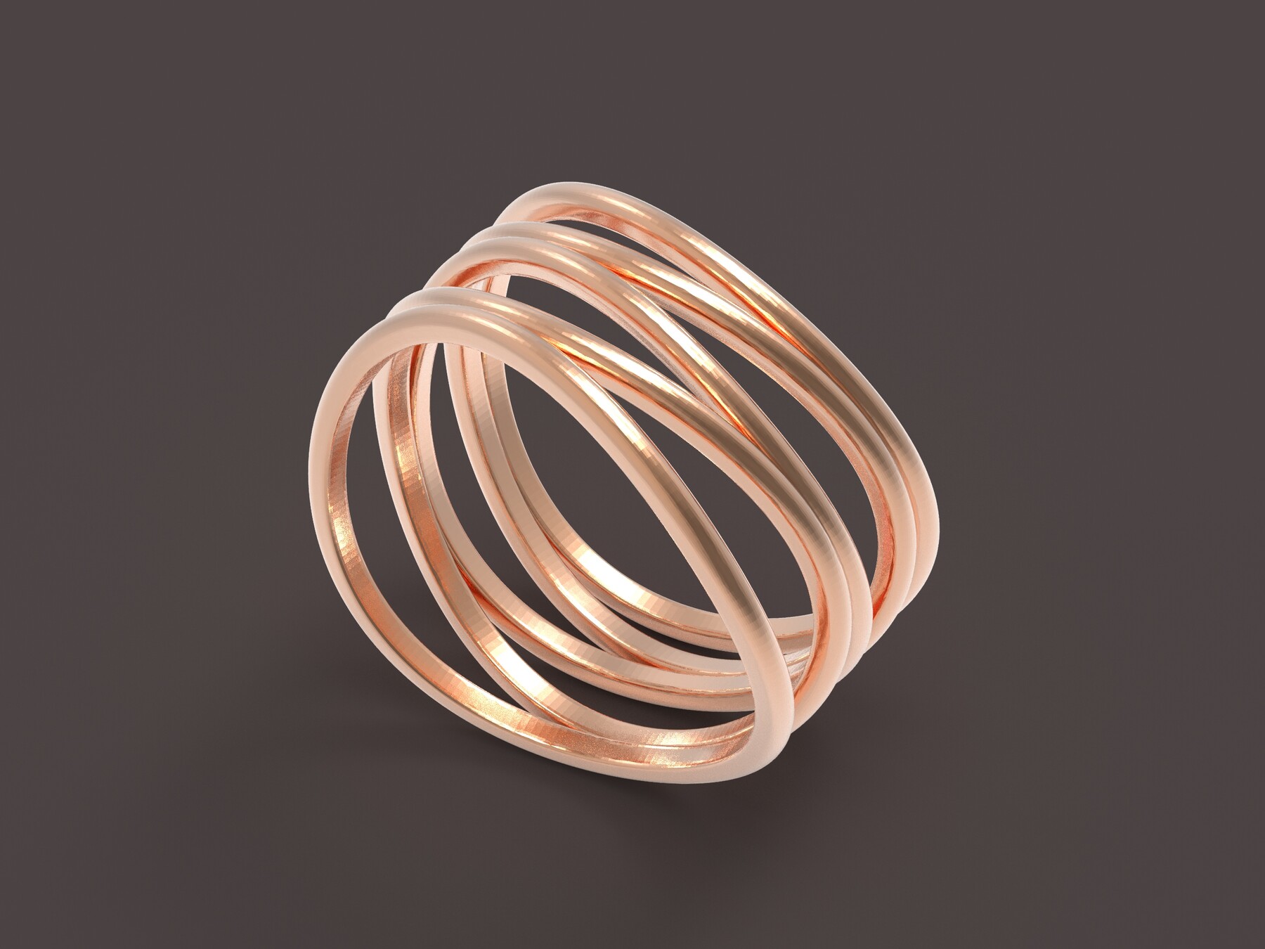 ArtStation - 5 hoops ring | Resources
