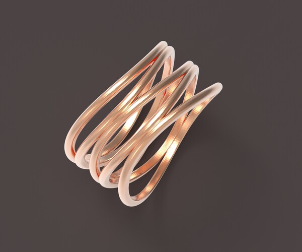 ArtStation - 5 hoops ring | Resources