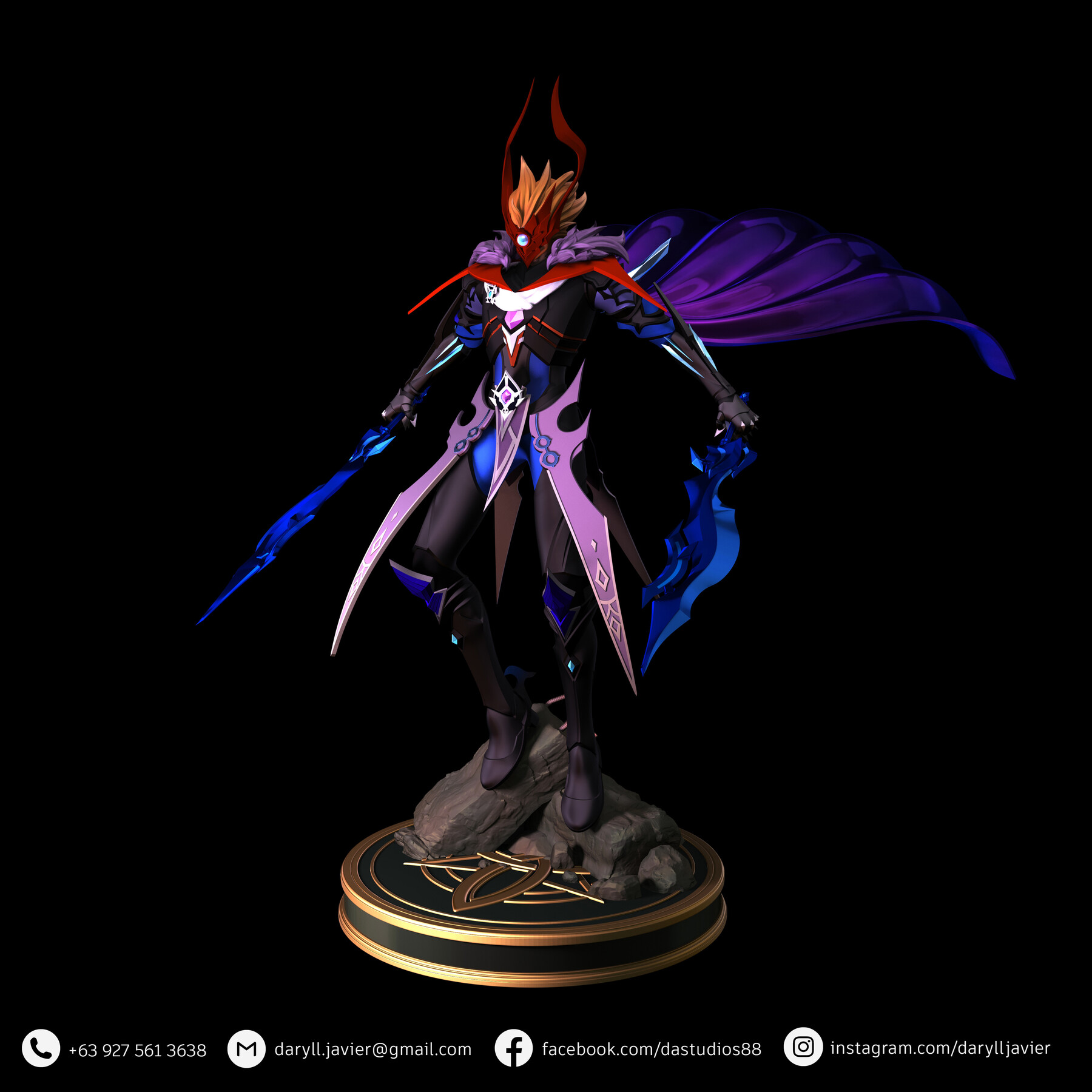ArtStation - Childe (Foul Legacy form) - Genshin Impact STL | Resources