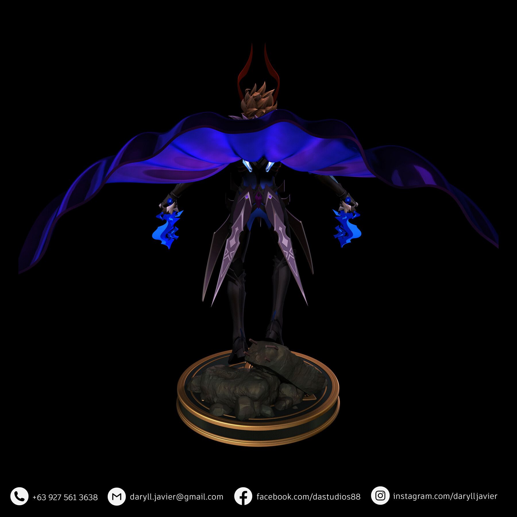 ArtStation - Childe (Foul Legacy form) - Genshin Impact STL | Resources