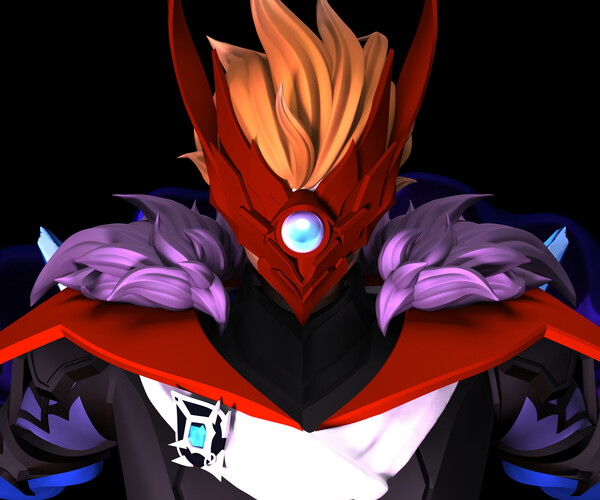 ArtStation - Childe (Foul Legacy form) - Genshin Impact STL | Resources