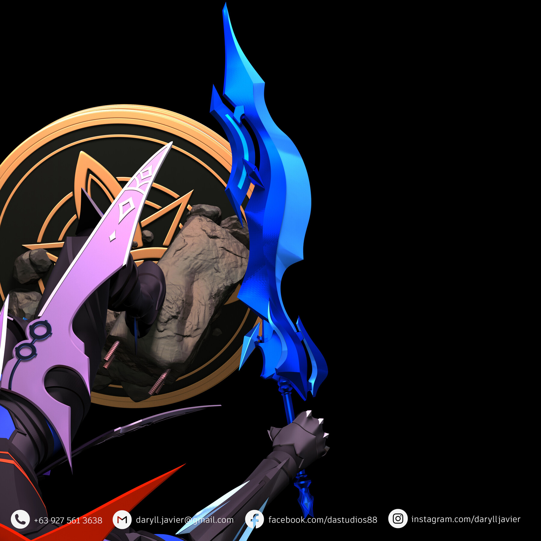 ArtStation - Childe (Foul Legacy form) - Genshin Impact STL | Resources