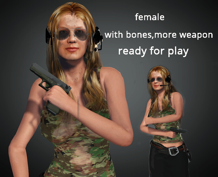 ArtStation - female-1 | Game Assets