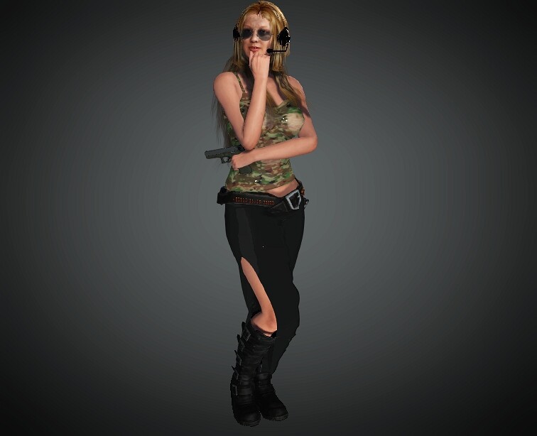 ArtStation - female-1 | Game Assets