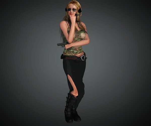 ArtStation - female-1 | Game Assets