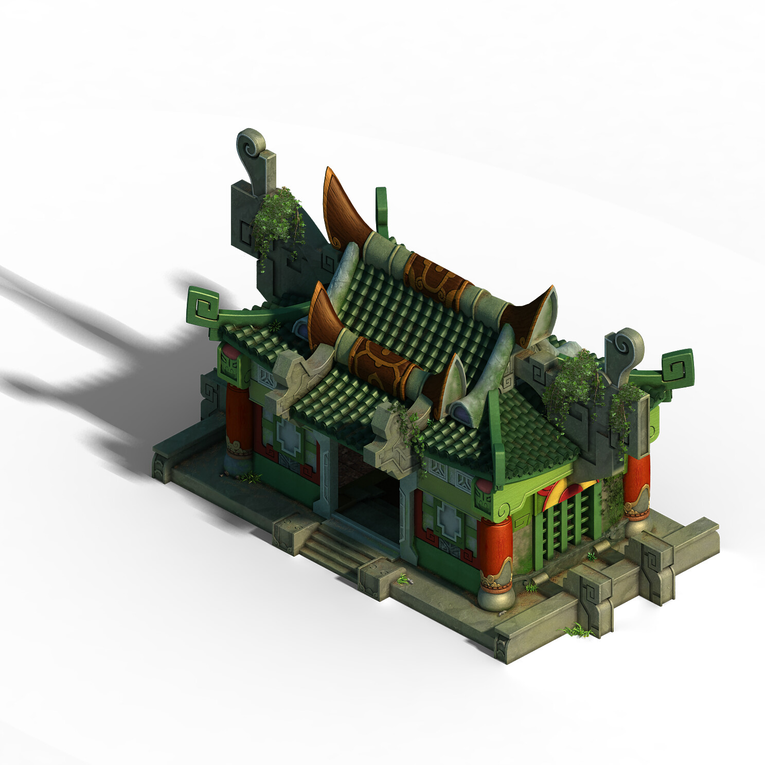 ArtStation - Gang Building - Intermediate loyalty Church | Game Assets