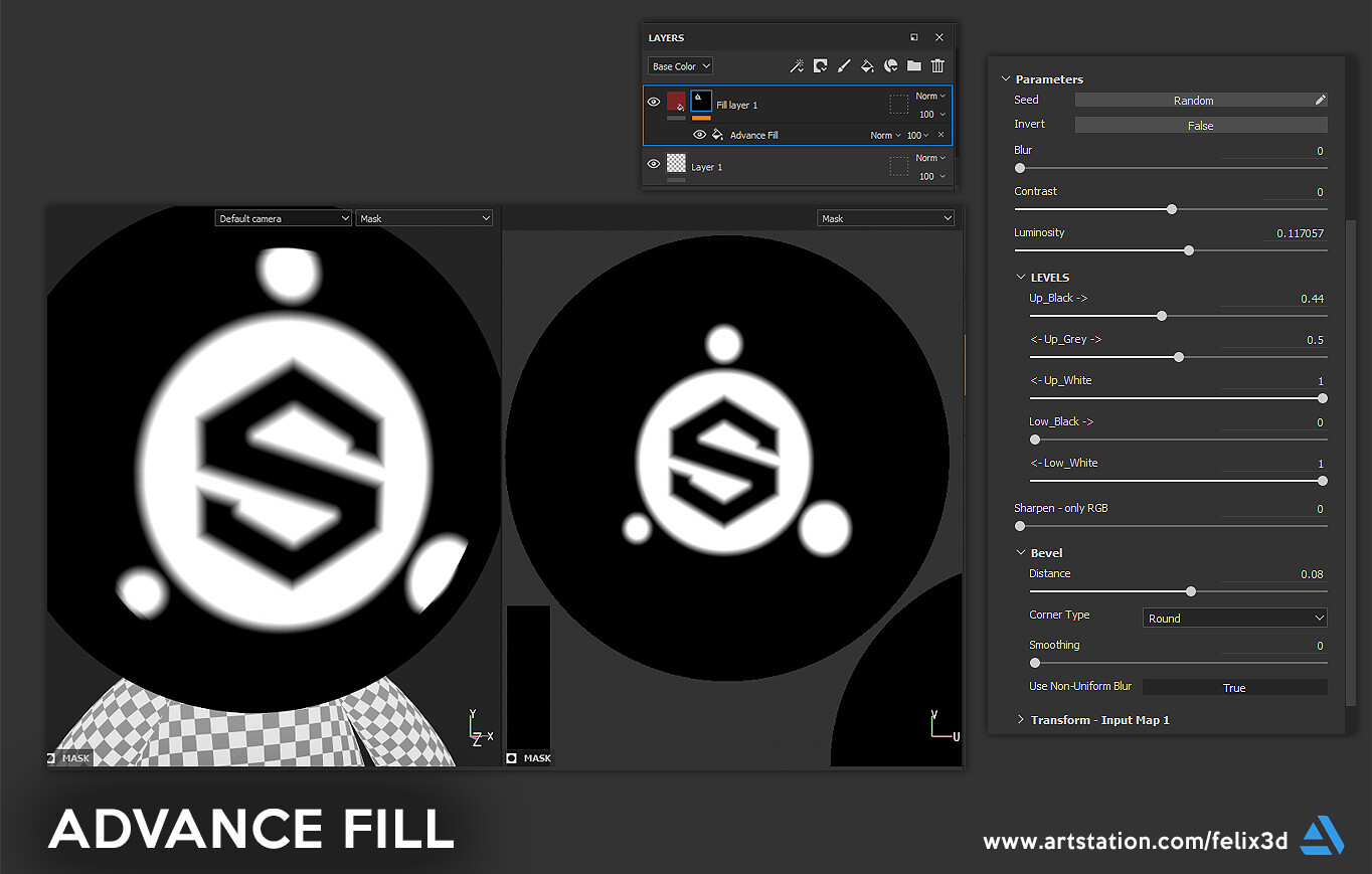 ArtStation - Advance Fill Layer | Resources