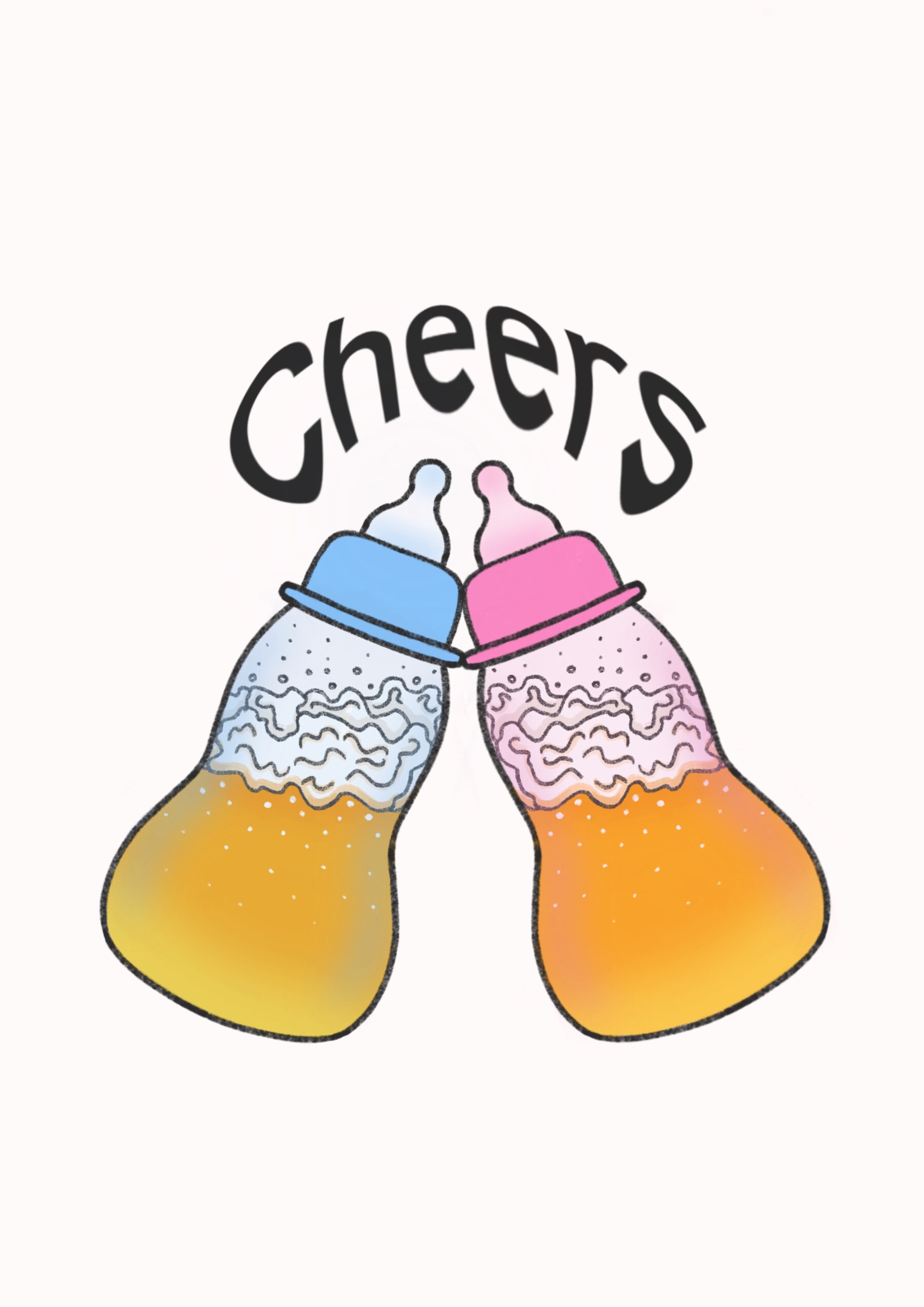 ArtStation - Baby bottle with beer | Artworks