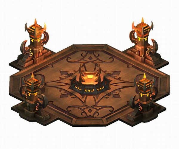 ArtStation - Evil creatures - altar 04 | Game Assets