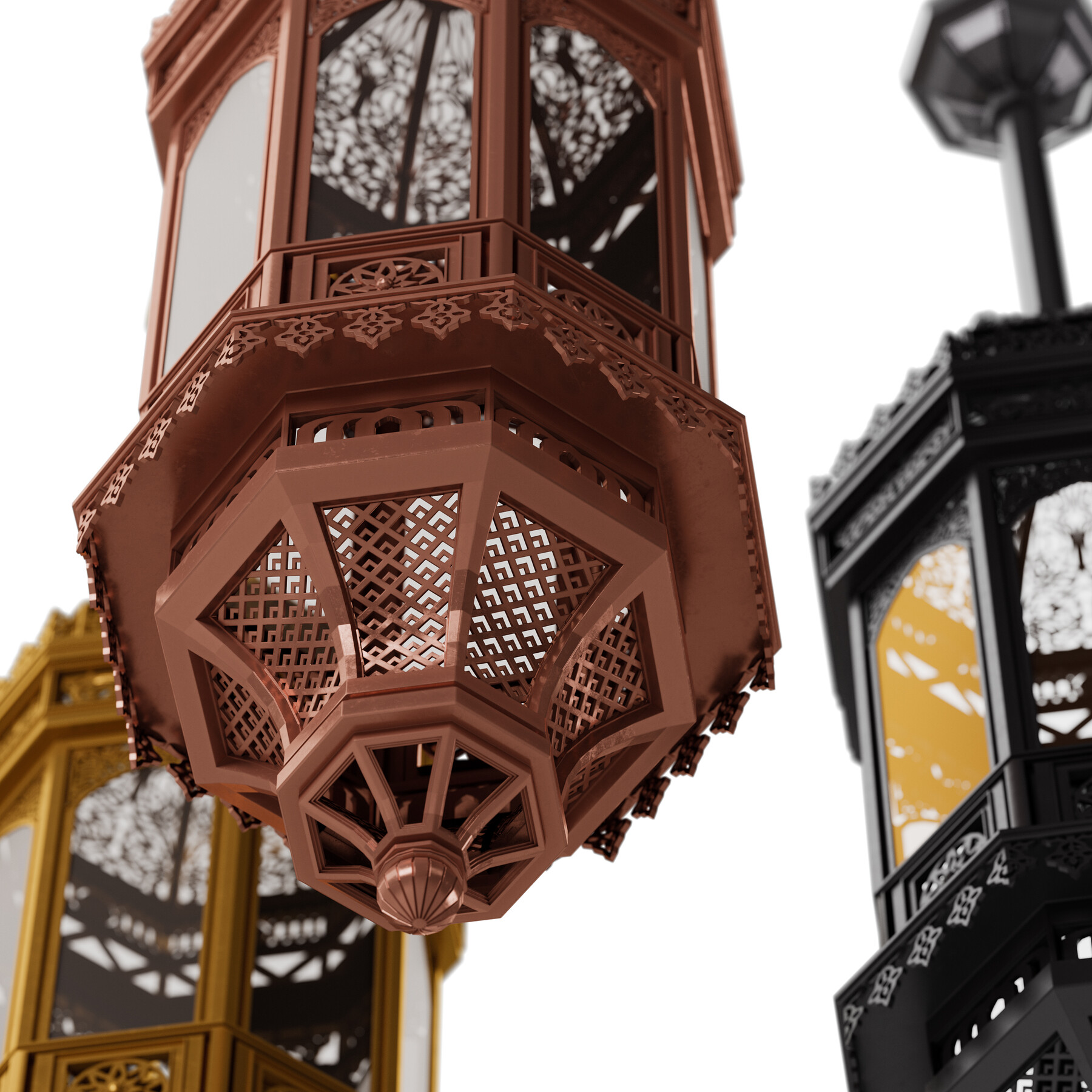 ArtStation - Islamic Arabian Ceiling Light | Resources