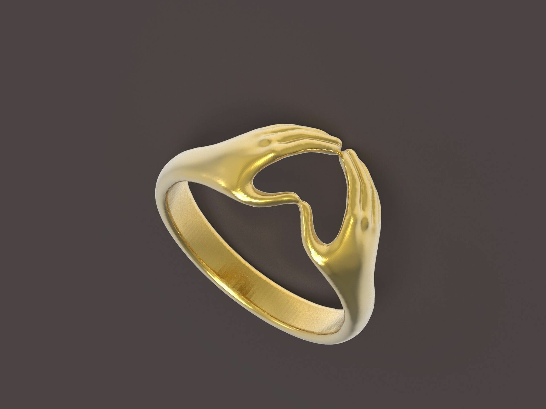 ArtStation - ring hand 3D print model | Resources