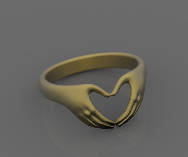 ArtStation - ring hand 3D print model | Resources