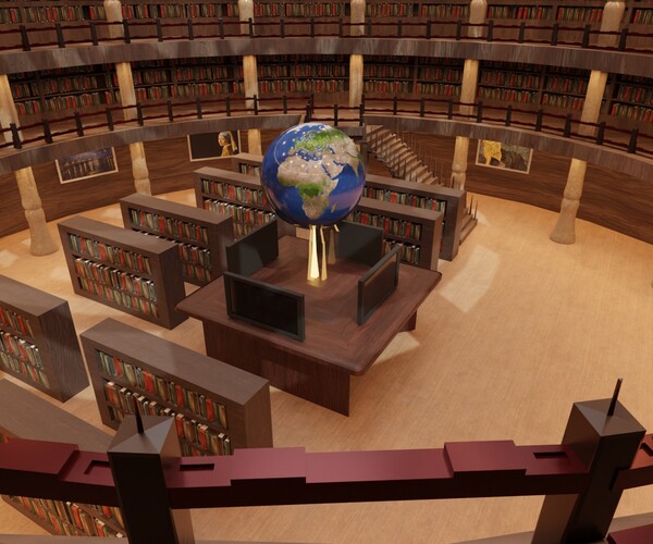 ArtStation - Library | Game Assets